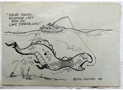 Sid Couchey Champy The Sea Monster Lake Champlain