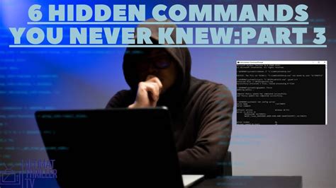 6 Hidden Cmd Commands You Never Knew Part 3 Youtube