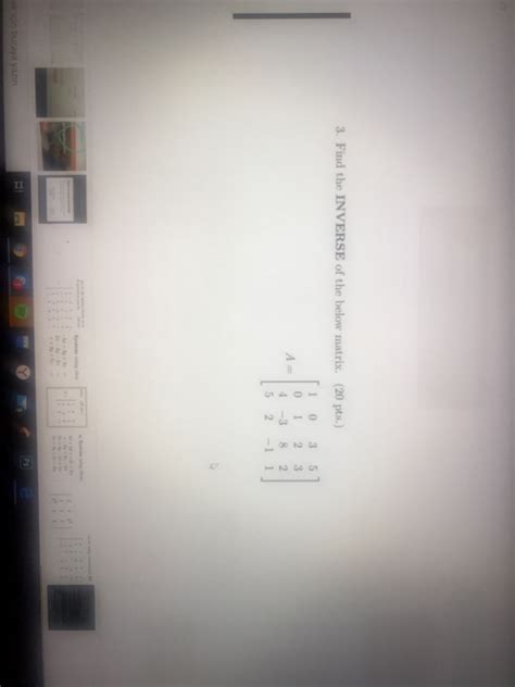 solved 2 solve the following linear equation system using