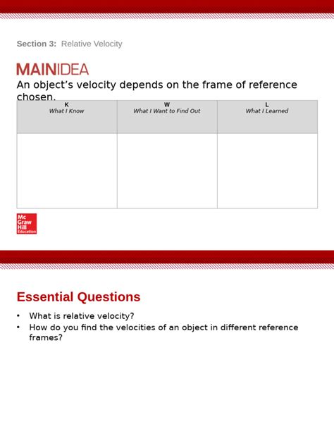 classroom presentation toolkit relative velocity pdf velocity