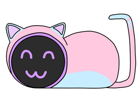 Cotton Candy The Protogen Is Now A Tiny Loaf Rshapeshiftoc