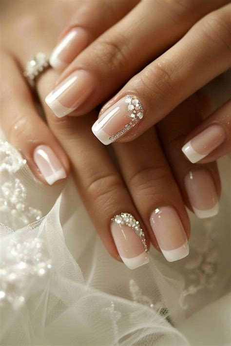 Stunning Bridal Nails Wedding Nail Art Ideas Youll Love Wedding Day