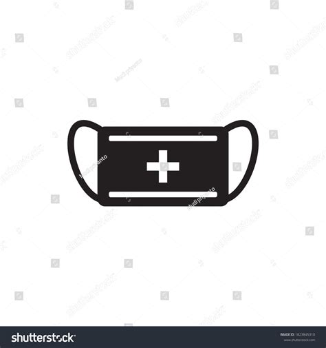 Medical Mask Icon Symbol Sign Vector Stock Vector Royalty Free
