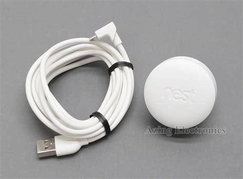 Pre Owned Nest A0017 12 5W Power Adapter Micro USB Charging Cable For Nest Camera Good