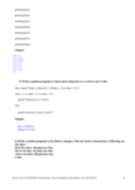 Solution Basic Python Programming Python Studypool