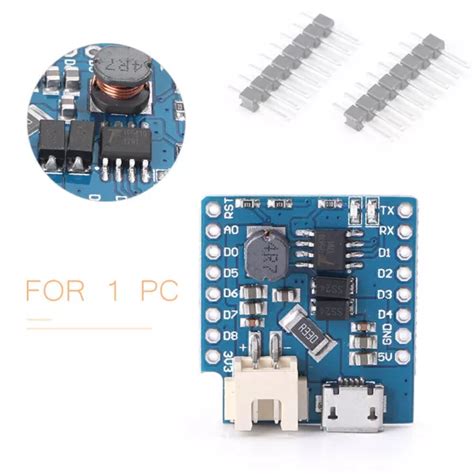 Battery Shield Single Lithium Battery Charging And Boost Fit Wemos D1