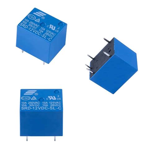 رله 12 ولت 10 آمپر میلون Songle مدل Srd 12vdc Sl C