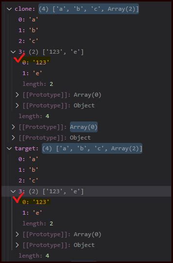 Javascript Array Deep Copy Object Deep Copy