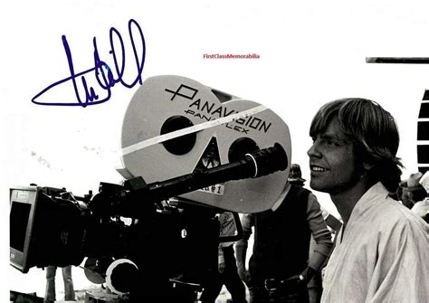 Mark Hamill Signed Luke Skywalker Star Wars Photo