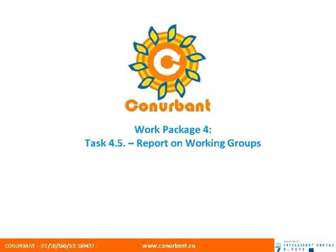 Work Package 4 Task 4 5 Report On