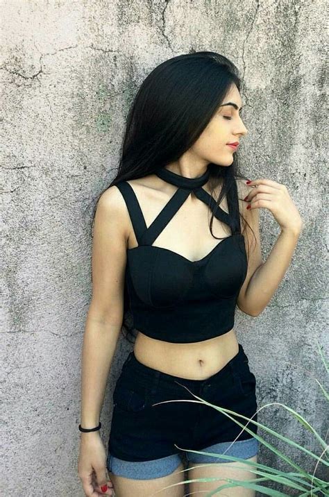 Indian Girl Wearing Crop Top