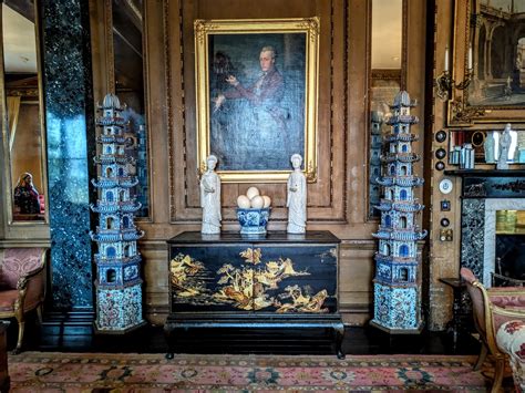 Raby Castle Chinese Decor In The Library No Home Just Roam