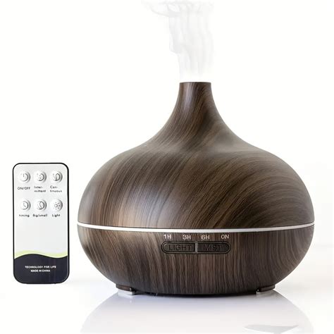 77j77h77 1691oz Essential Oil Diffuser Remote Control Ultrasonic