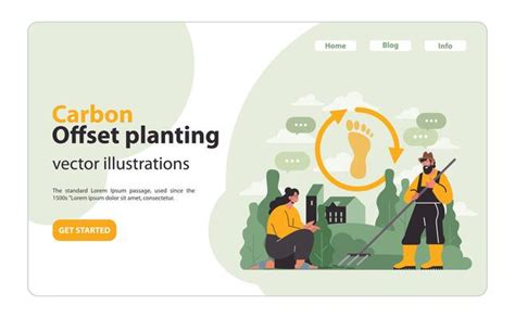 Tree Planting Banner Vector Art Icons And Graphics For Free Download