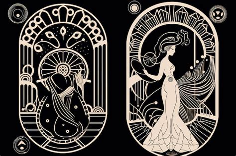 Premium Ai Image Simple Abstract Tile Pattern Luxury Wall Art Packaging Pattern Deco Art