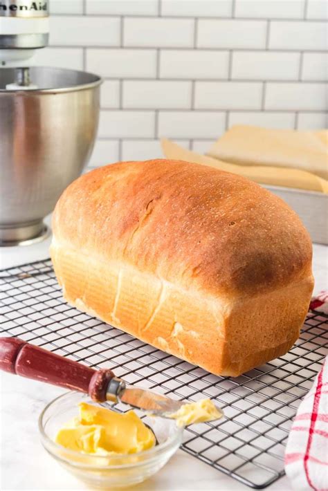 One Loaf Bread Recipe For Stand Mixer White Bread Recipe Stand Mixer