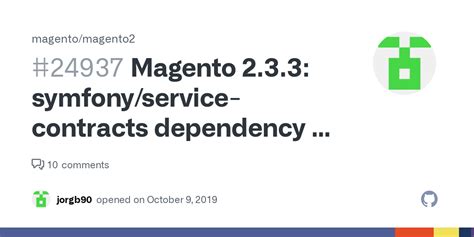 magento 2 3 3 symfony service contracts dependency is defined twice in
