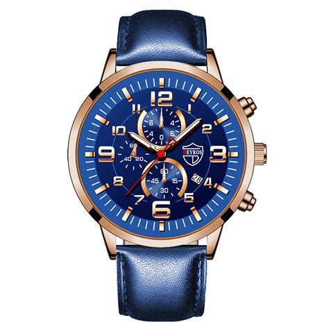 2 Pack Mens Casual Leather Analog Digital Thin Quartz Men Wristwatch Atomic Wrist Clock