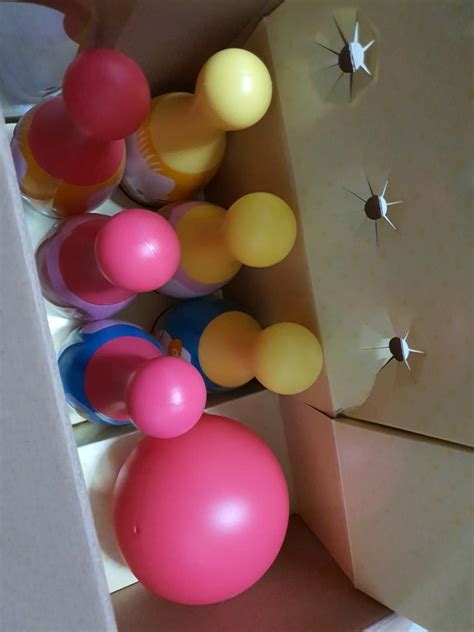Hello Kitty Bowling Set Hobbies And Toys Toys And Games On Carousell