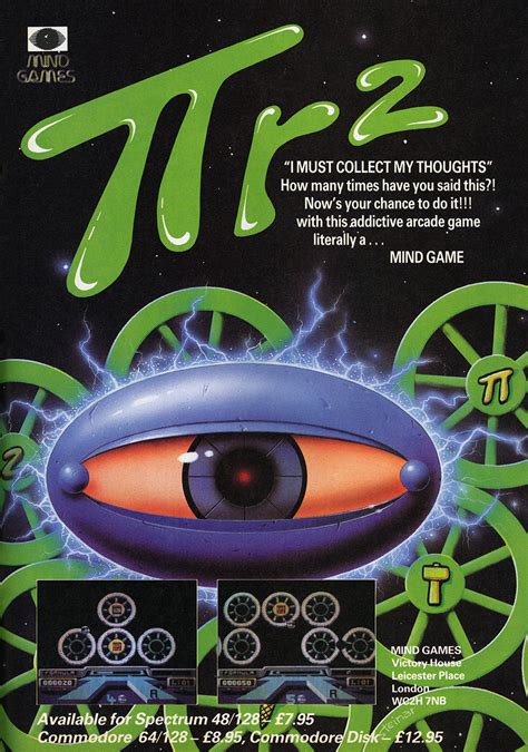 Pi R Squared Commodore Game Download Disk Tape Music Lemon