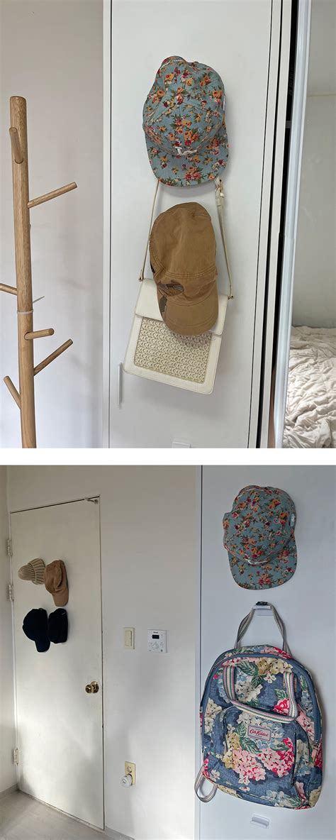 후크걸이·코트랙 10개입 무타공 벽걸이 접착식 강력 가방 모자 걸이 후크 오늘의집 쇼핑