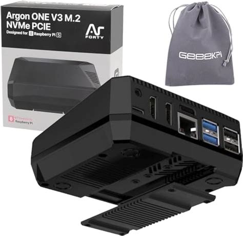 GeeekPi Argon One V3 M 2 NVME PCIE Case For Raspberry Pi 5 Amazon Co Uk Computers Accessories