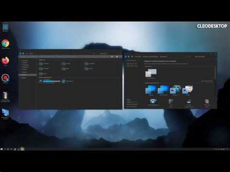 Dark Blue Alpha Theme And Icon For Windows10 November 2019 Update 1909
