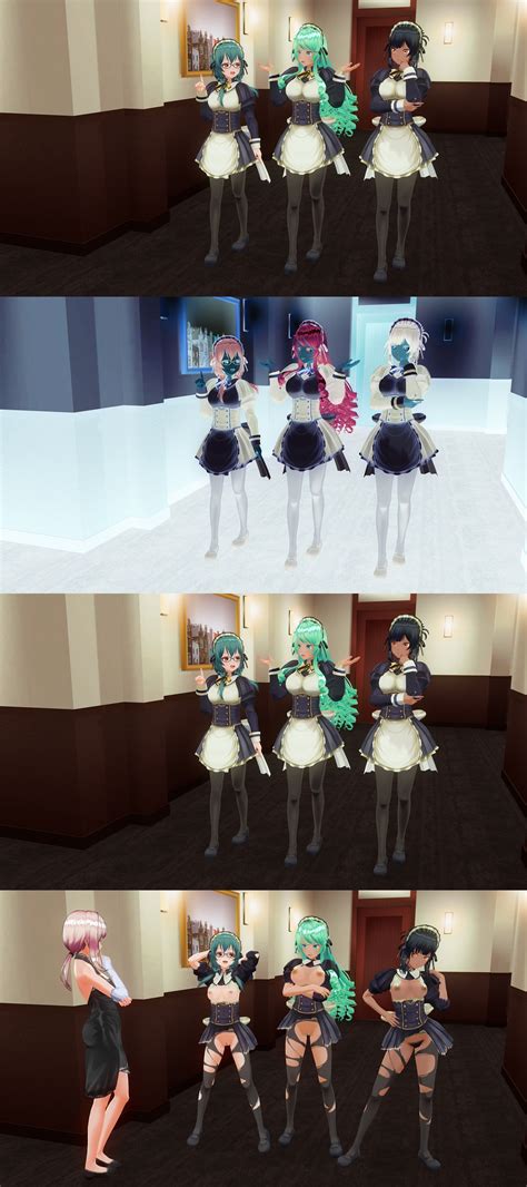 New Maid Outfits Pubic Hair Version By Theeasyraider On Deviantart