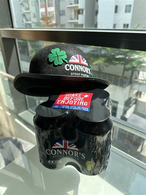 Get Ready To Shamrock Your St Patricks Day With Connors Stout Porter