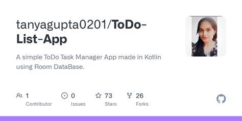 Todo List Appappsrcmainjavacomexampletodoapptaskactivitykt At Main · Tanyagupta0201