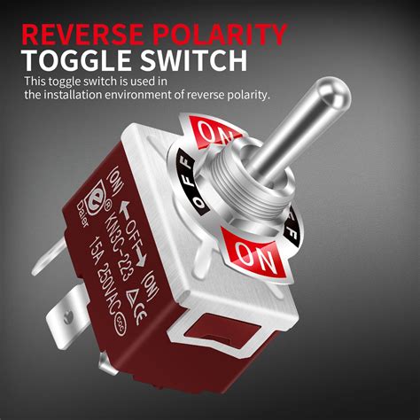 Waterproof Reverse Polarity Toggle Switch 12v 30a Dc Motor 40 Off