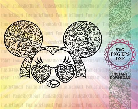 Minnie Mouse Svg Minnie Mouse Svg With Glasses Minnie Mouse Shirt Svg