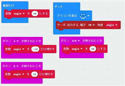 Microbitで360度回転サーボローテーションサーボsg90 Hvを使ってみた Microbit Qiita