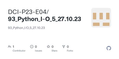Github Dci P E Python I O Python I O