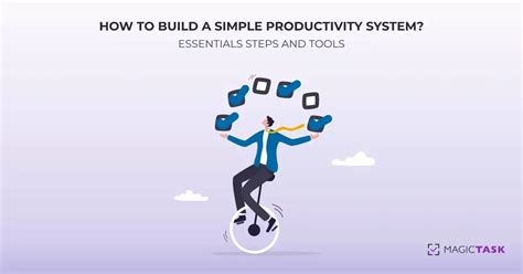 How To Build A Simple Productivity System Essentials Steps And Tools