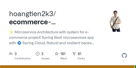 Github Hoangtien2k3ecommerce Microservices ⚡️ Microservice Architecture With System For E