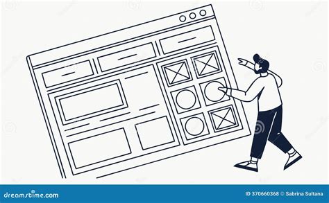 Wireframe Ui Ux And Gui Layout With Different Login Screens Including