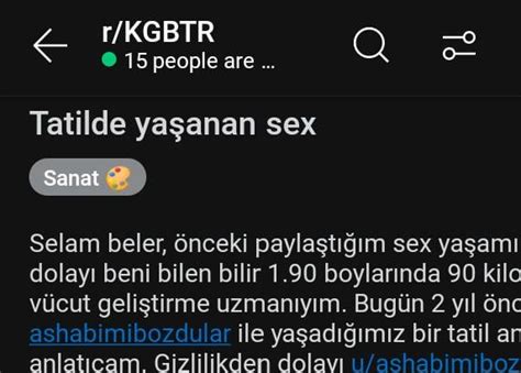 Tatilde Yaşanan Sex R Kgbtr
