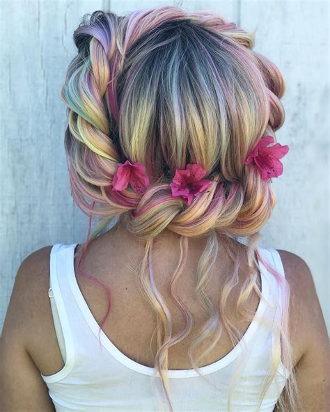 Like What You See Follow Me For More Uhairofficial Hair Styles Festival Hair Rainbow Hair