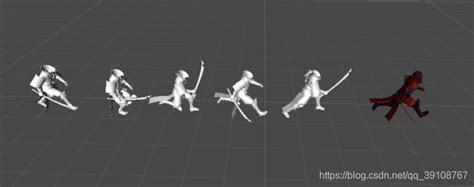 【unity】移动 动作残影效果 萧然cs 博客园