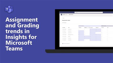How To Explore Assignment And Grading Trends In Insights For Microsoft Teams Youtube