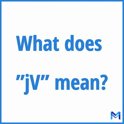 What Does “jv” Means Jv Meaning Abbreviation Acronym