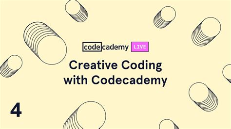 Creative Coding With Codecademy 4 Generative Art Creator Youtube