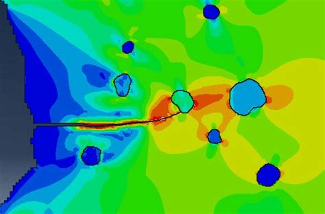 How To Converge Xfem Crack Propagation For Crack Growth Towards And