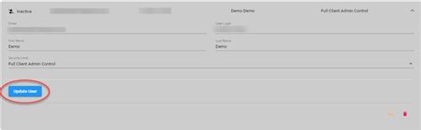 Deactivate User Bug Reported And Work Around