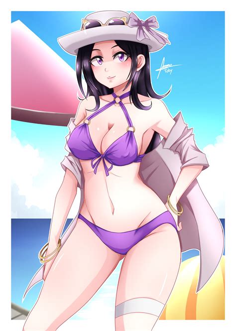 Pool Party Caitlyn Fanart By Tobyllitos Scrolller