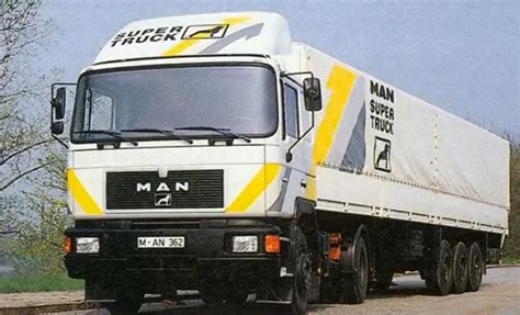 Man F90 上世纪80年代引领德国潮流的卡车 知乎