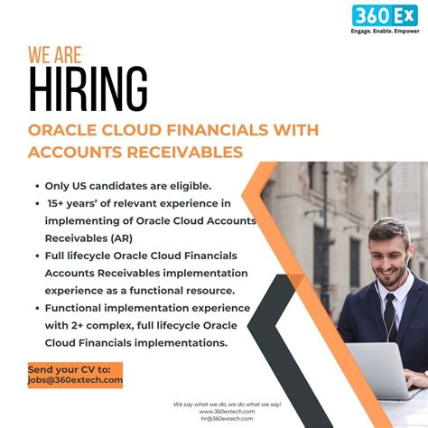 360ex Technologies On Linkedin Hiring Oracle Consulting Careeropportunity Makeadifference