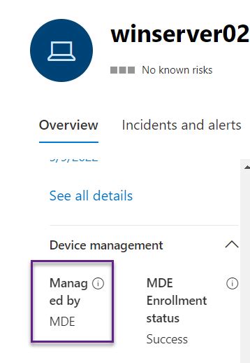 Defender For Endpoint MDE Security Settings Management