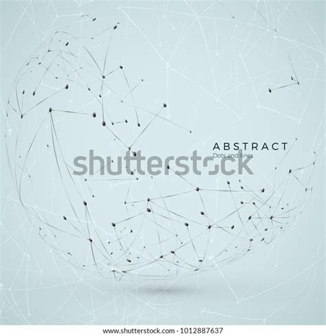 Abstract Structure Data Cell Data Array Stock Vector Royalty Free